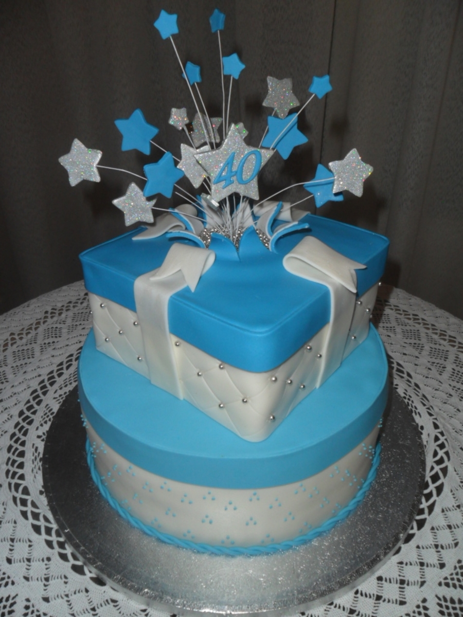 Exploding Star Cake - CakeCentral.com