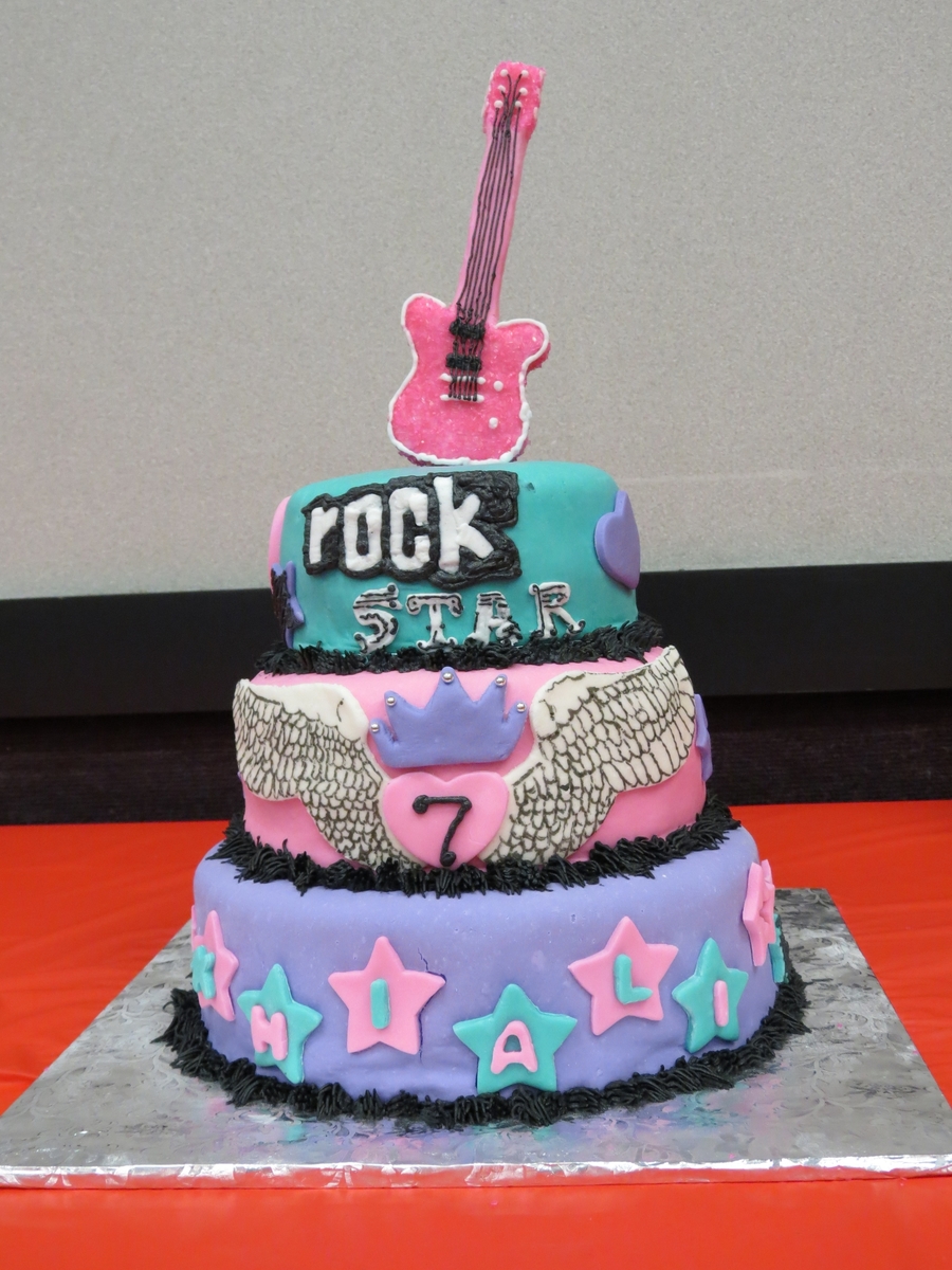 Rock Star Cake - CakeCentral.com