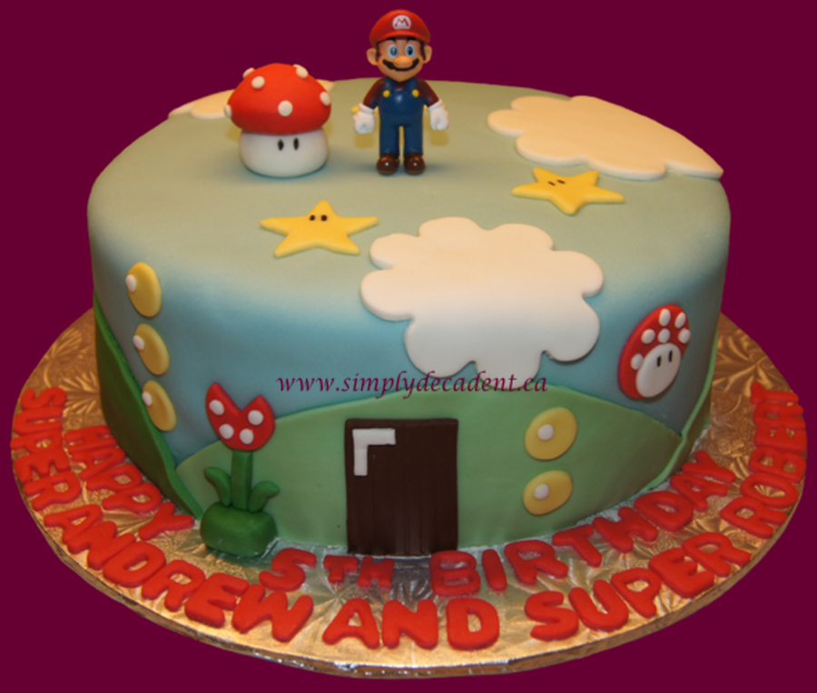 Super Mario Nintendo Birthday Cake - CakeCentral.com