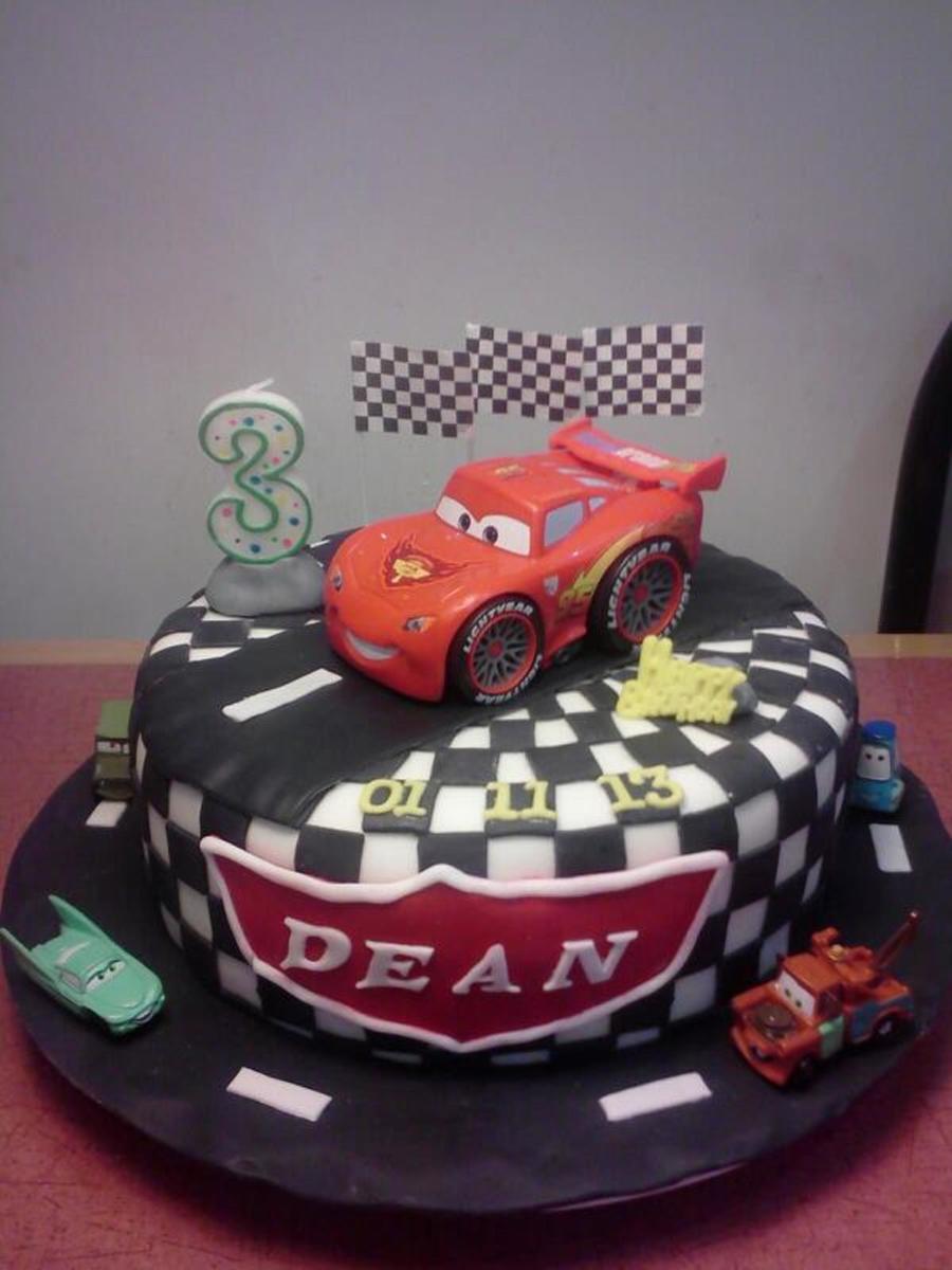 Mc Queen Car Cake - CakeCentral.com