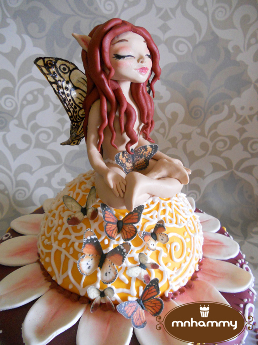 Meditation Fairy - CakeCentral.com