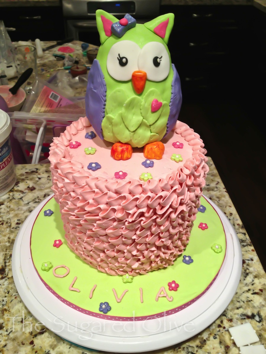 Lovely Little Owl - CakeCentral.com