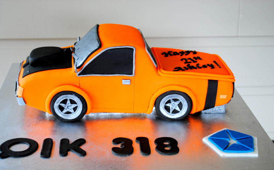 Valiant Ute Cake - CakeCentral.com