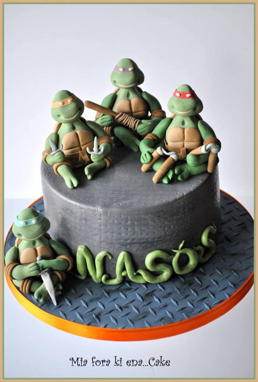 Turtles Cake - CakeCentral.com