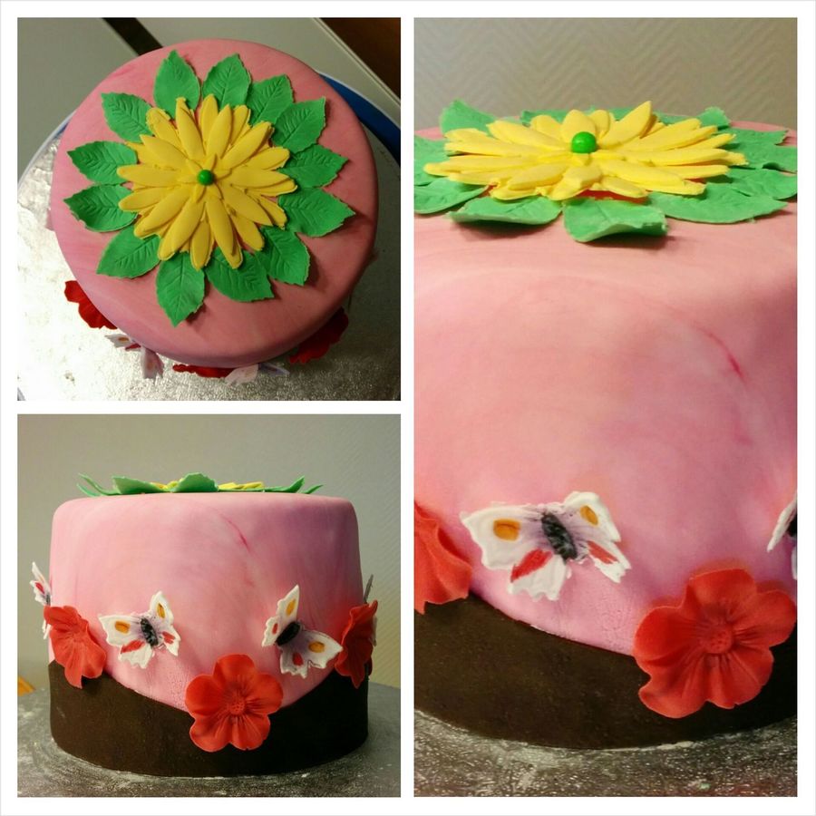 Welcome Spring Cake - CakeCentral.com