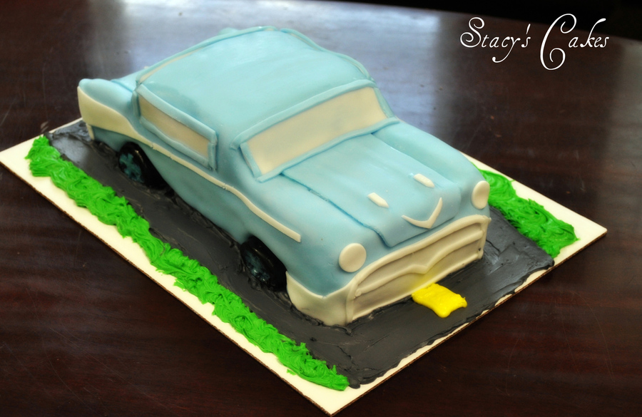 A 1957 Chevy Bel Air - CakeCentral.com