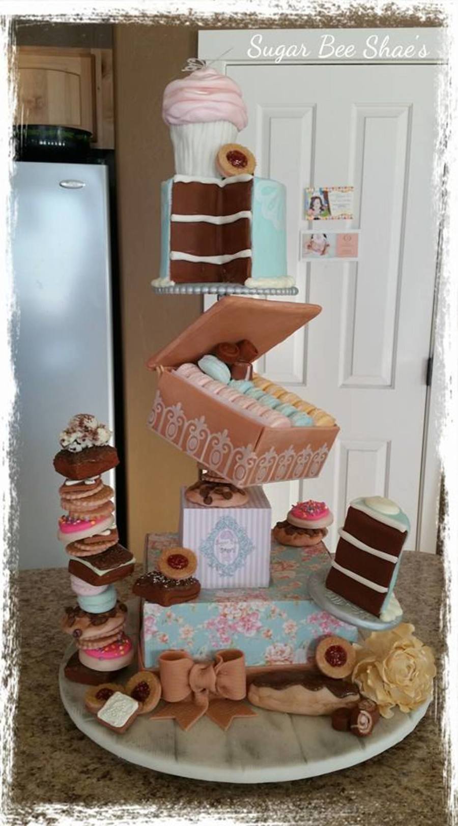 Sweet Birthday Tower - CakeCentral.com