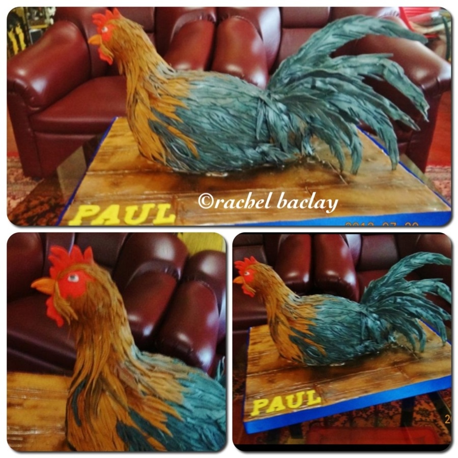 Rooster Cake - CakeCentral.com