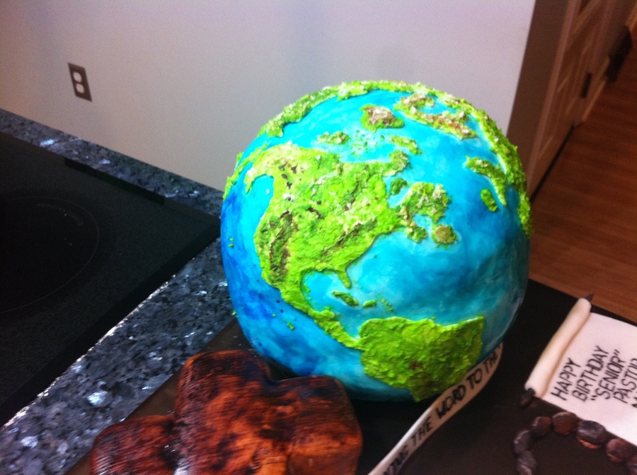 Globe Cake - CakeCentral.com