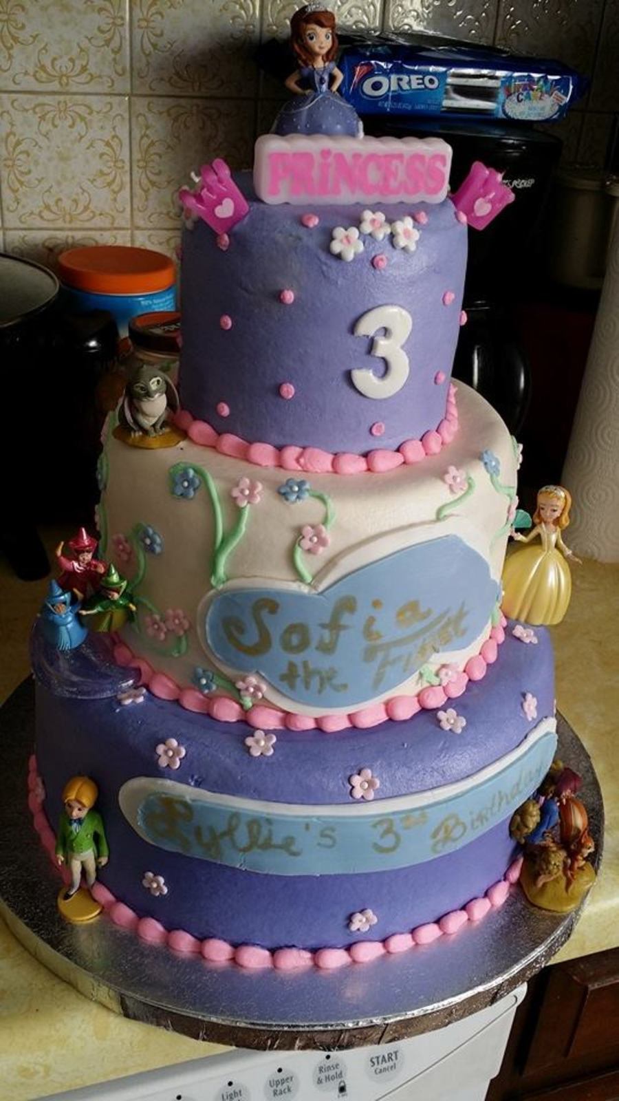 Sofia The First - CakeCentral.com