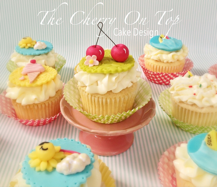Sweet Summer Fun Cupcakes - CakeCentral.com