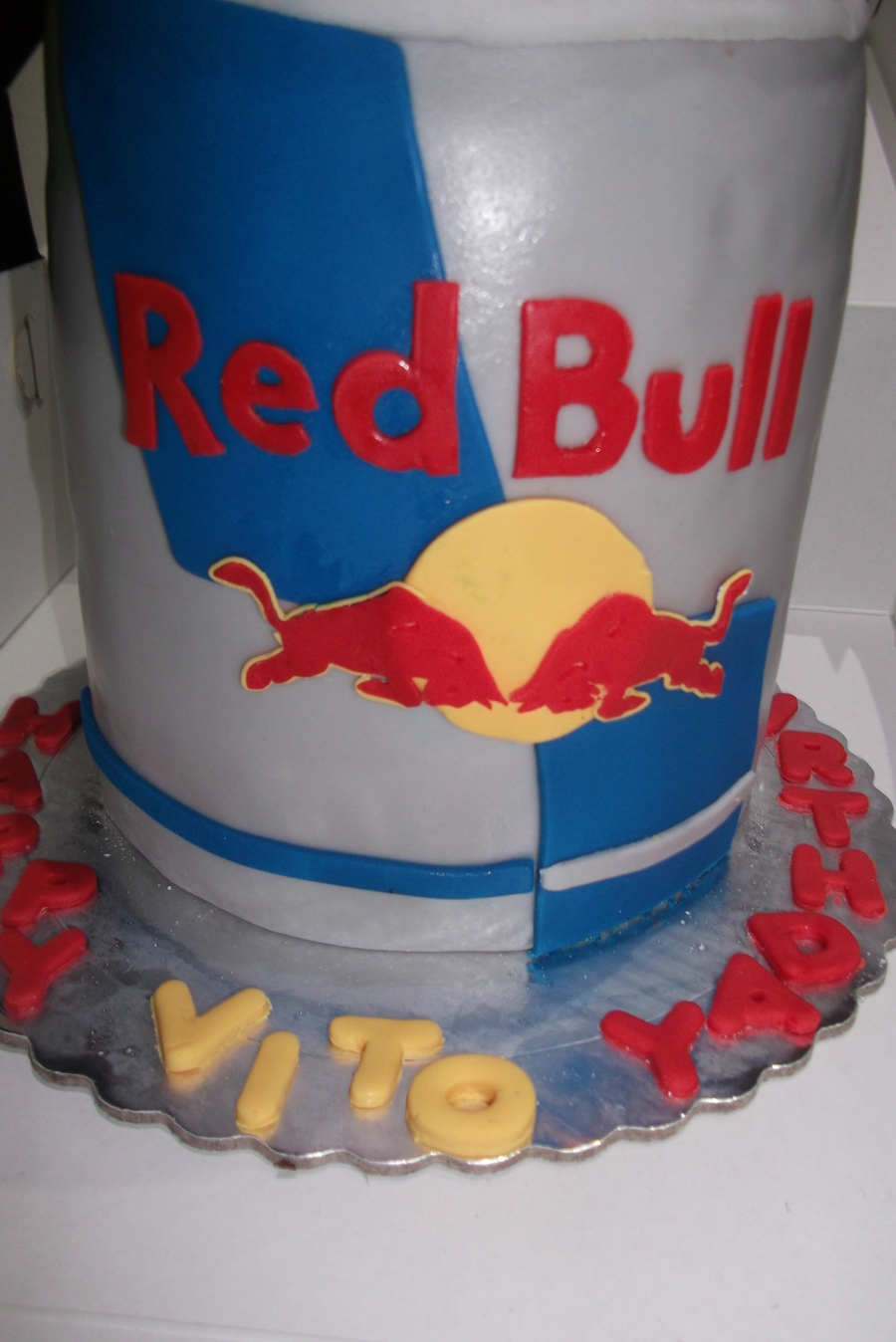 Red Bulljpg - CakeCentral.com