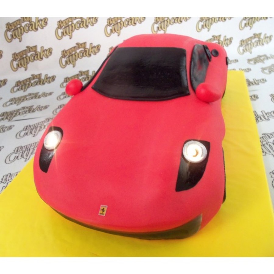 Torta Ferrari Real Lights - CakeCentral.com