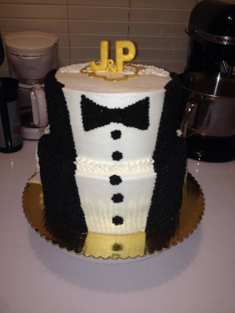 Dual Wedding Cake! - CakeCentral.com