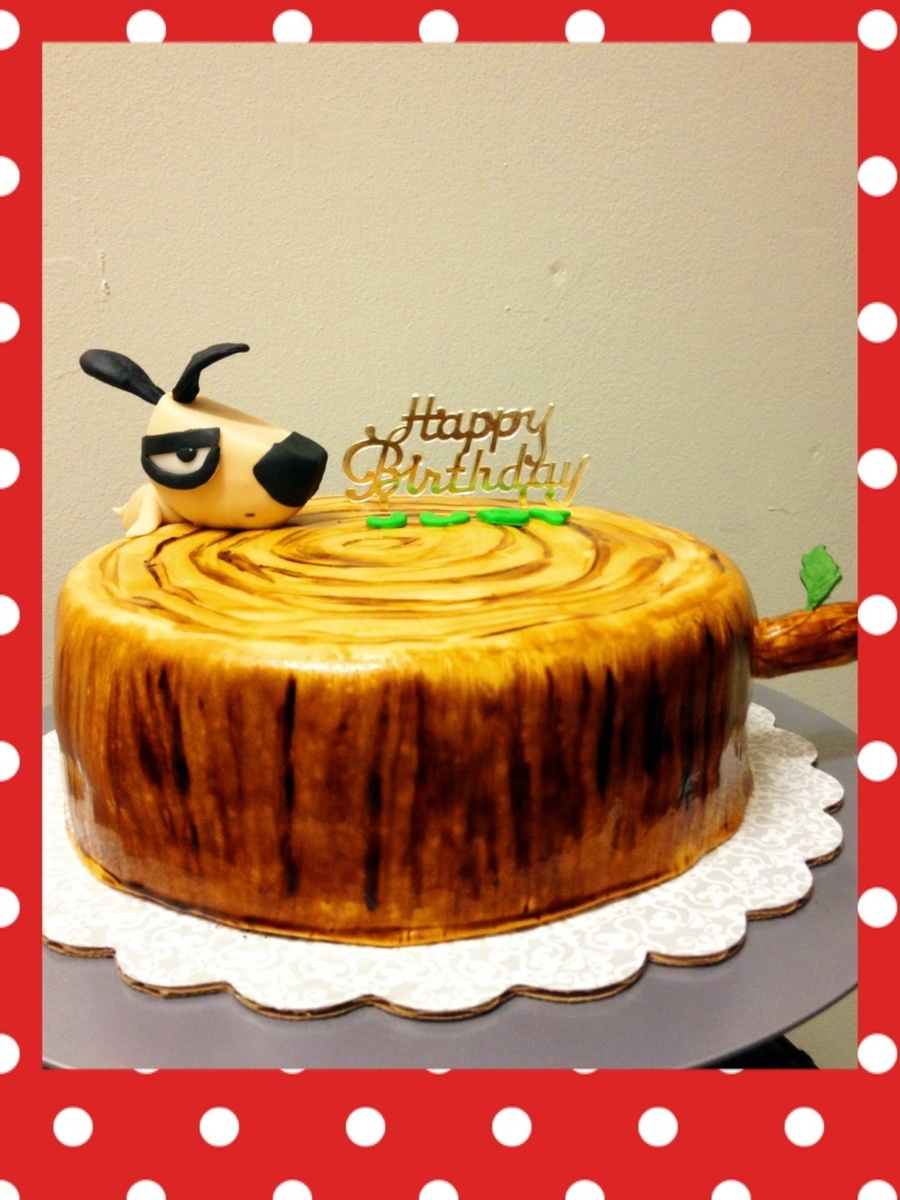 Dao Dao Dog Cake - CakeCentral.com