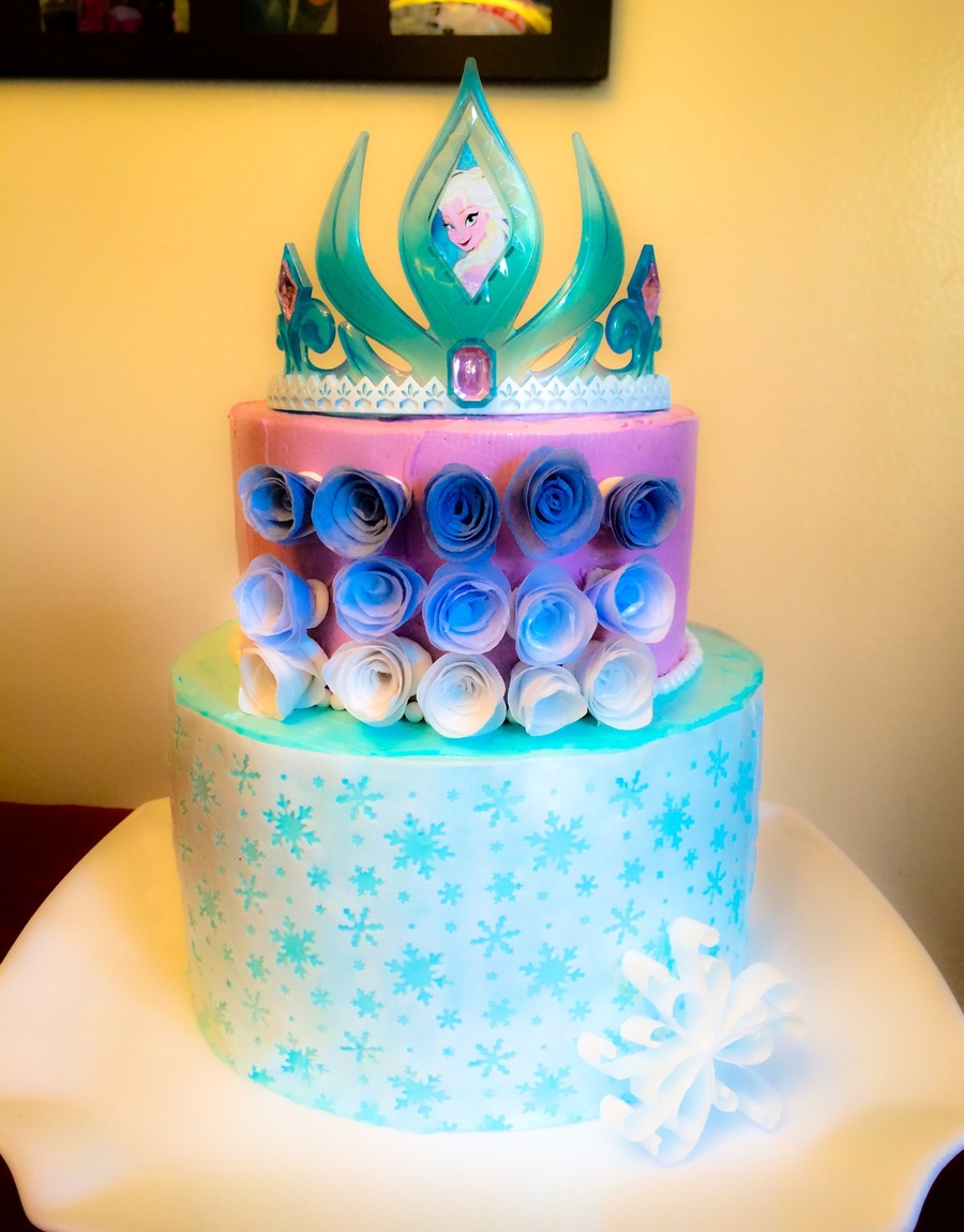 Frozen Themed - CakeCentral.com