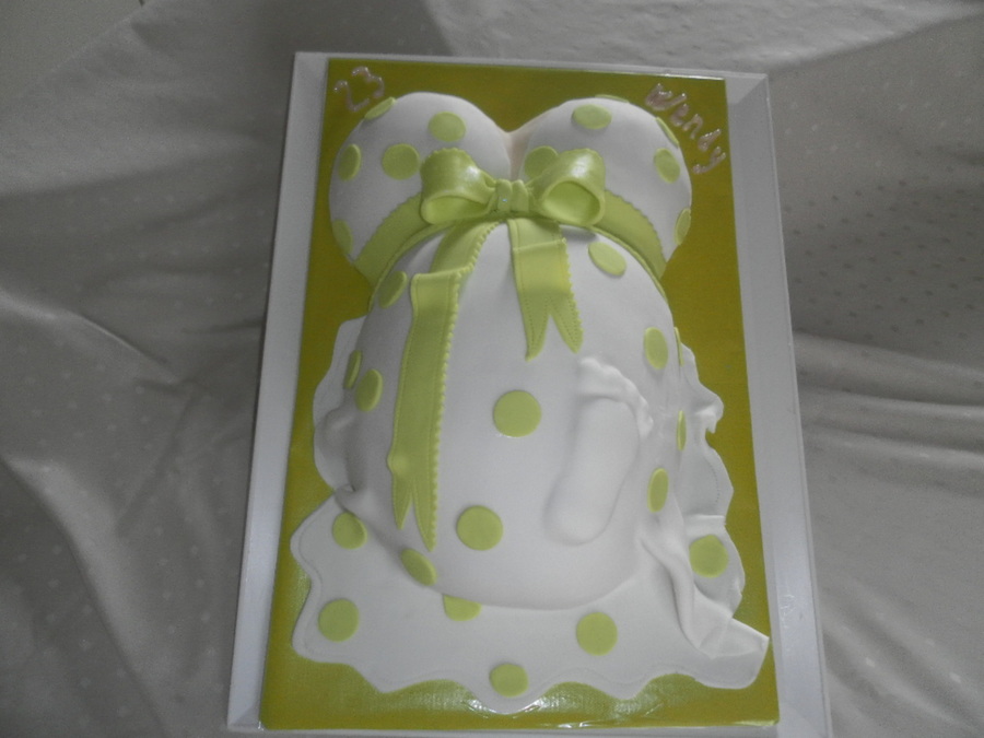 Belly Dummy Cake - CakeCentral.com