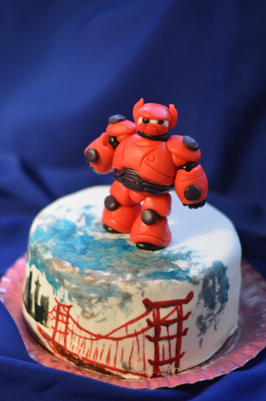 Baymax Cake - CakeCentral.com