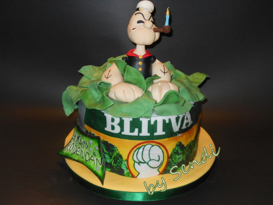Popeye Cake - CakeCentral.com