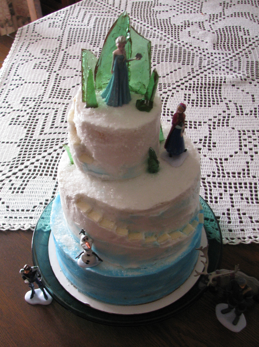 Disney Frozen Cake - CakeCentral.com