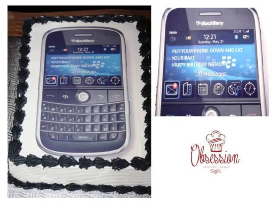 Cell Phone Message - CakeCentral.com