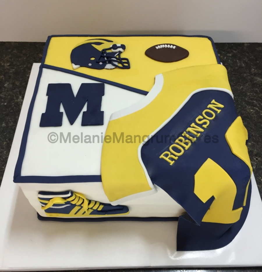University Of Michigan Cake - CakeCentral.com