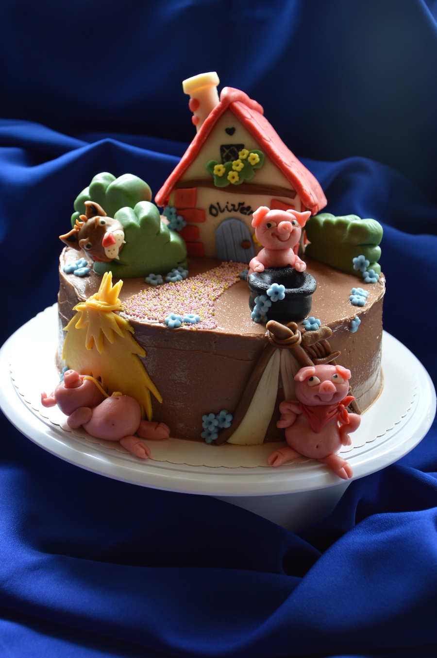 The 3 Little Pigs Cake - CakeCentral.com