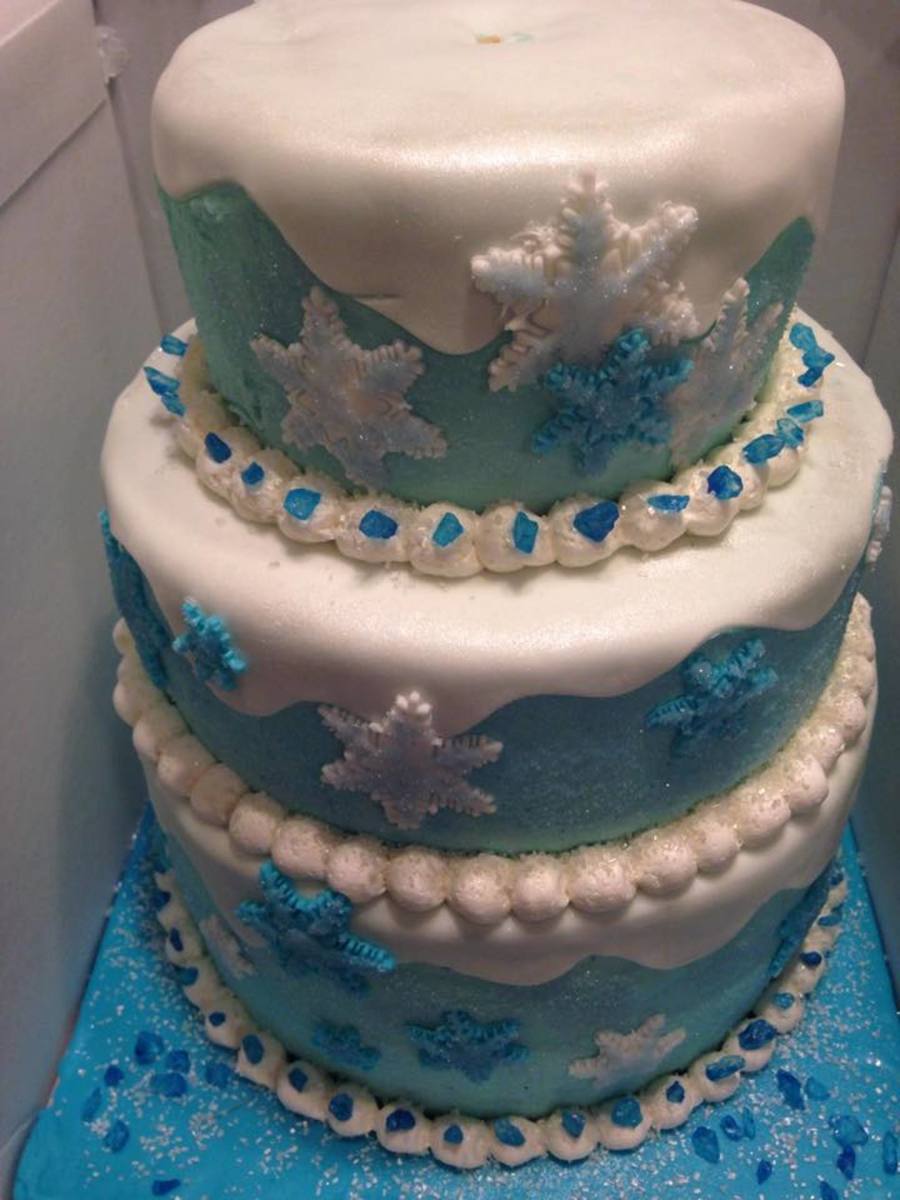 Winter Theme - CakeCentral.com