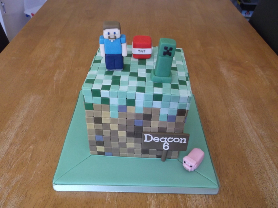 Minecraft Cake - CakeCentral.com