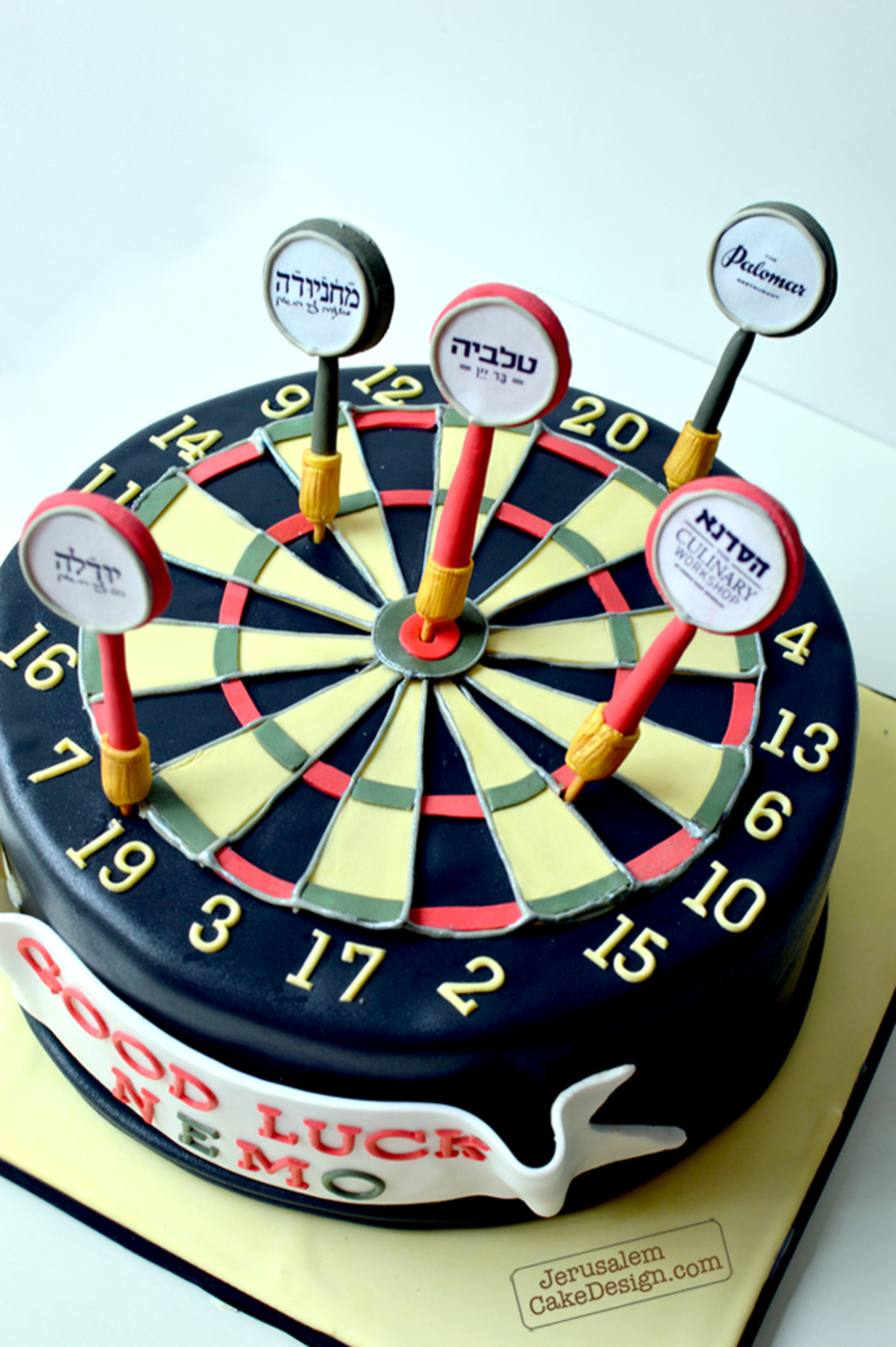 Dartboard Cake - CakeCentral.com