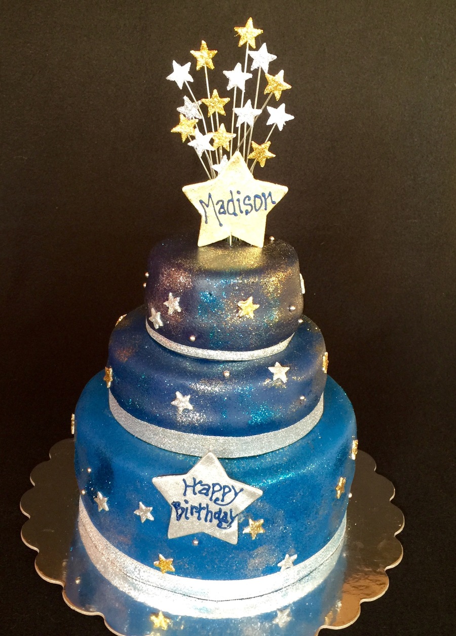 Starry, Starry Night - CakeCentral.com
