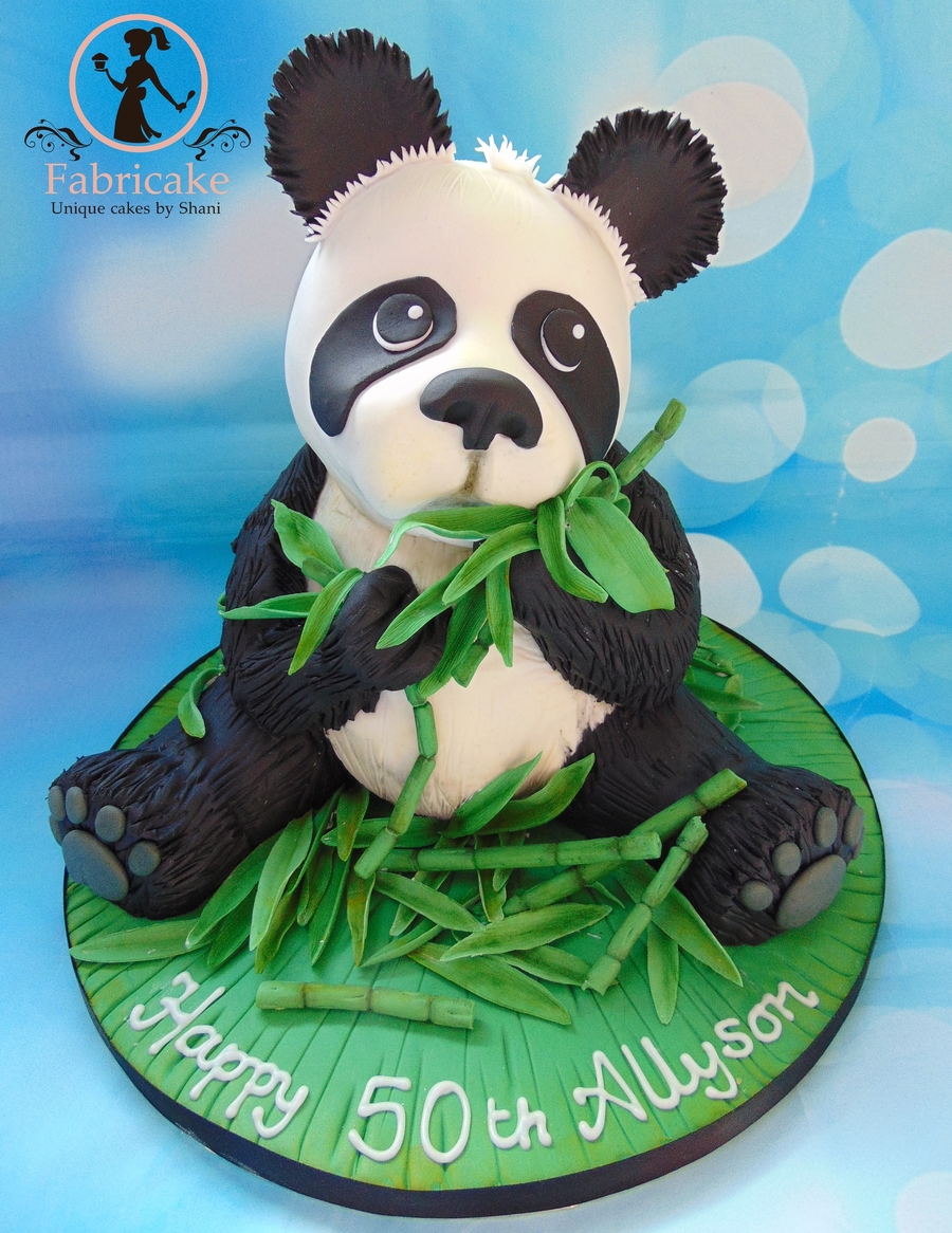 Panda Cake - CakeCentral.com