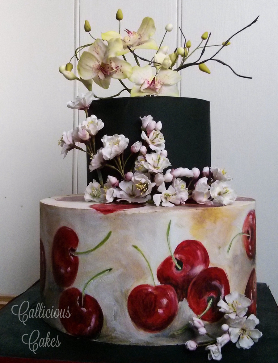 Cherries For Cherry - CakeCentral.com