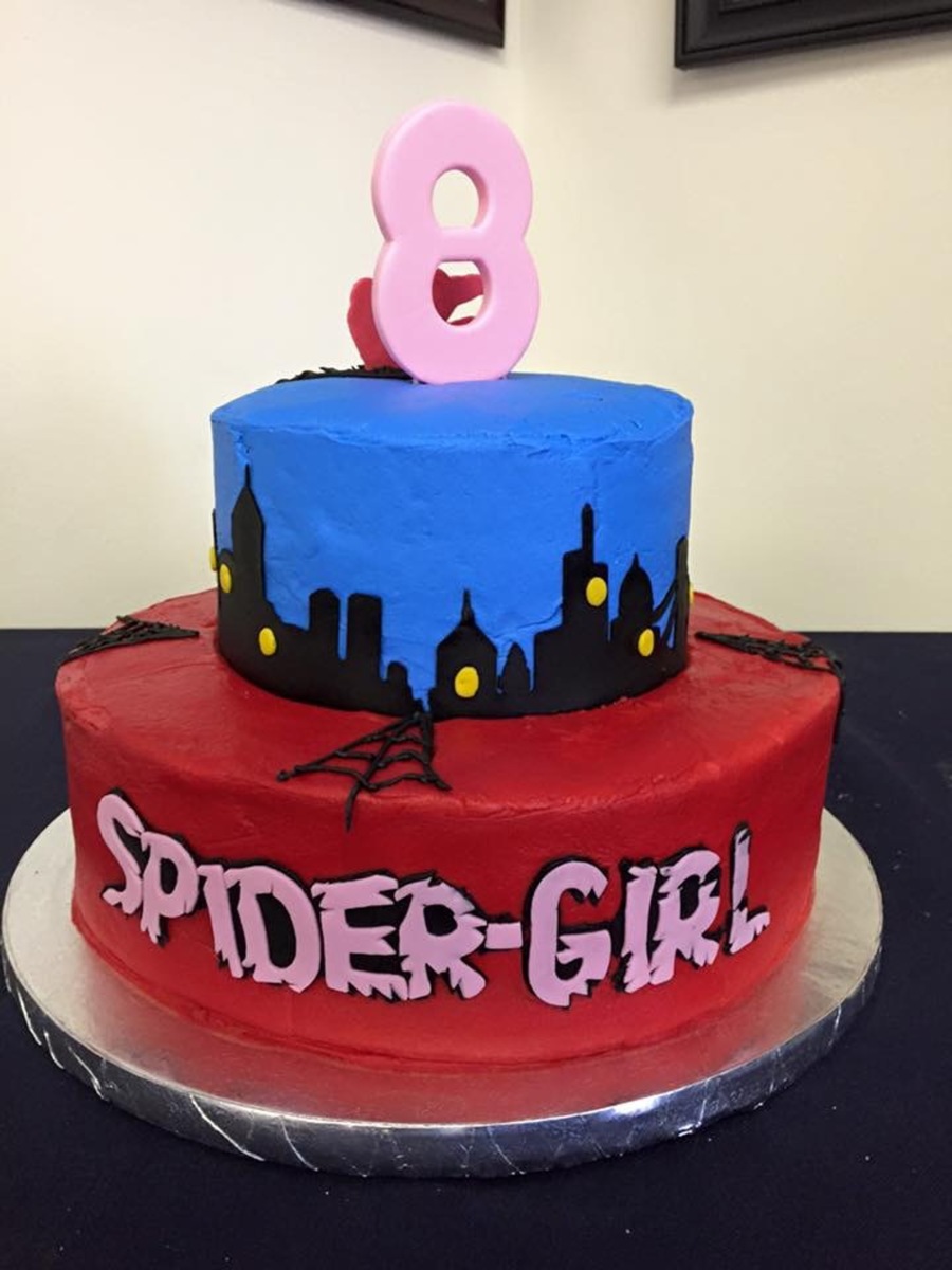 Happy Birthday Spidergirl - CakeCentral.com
