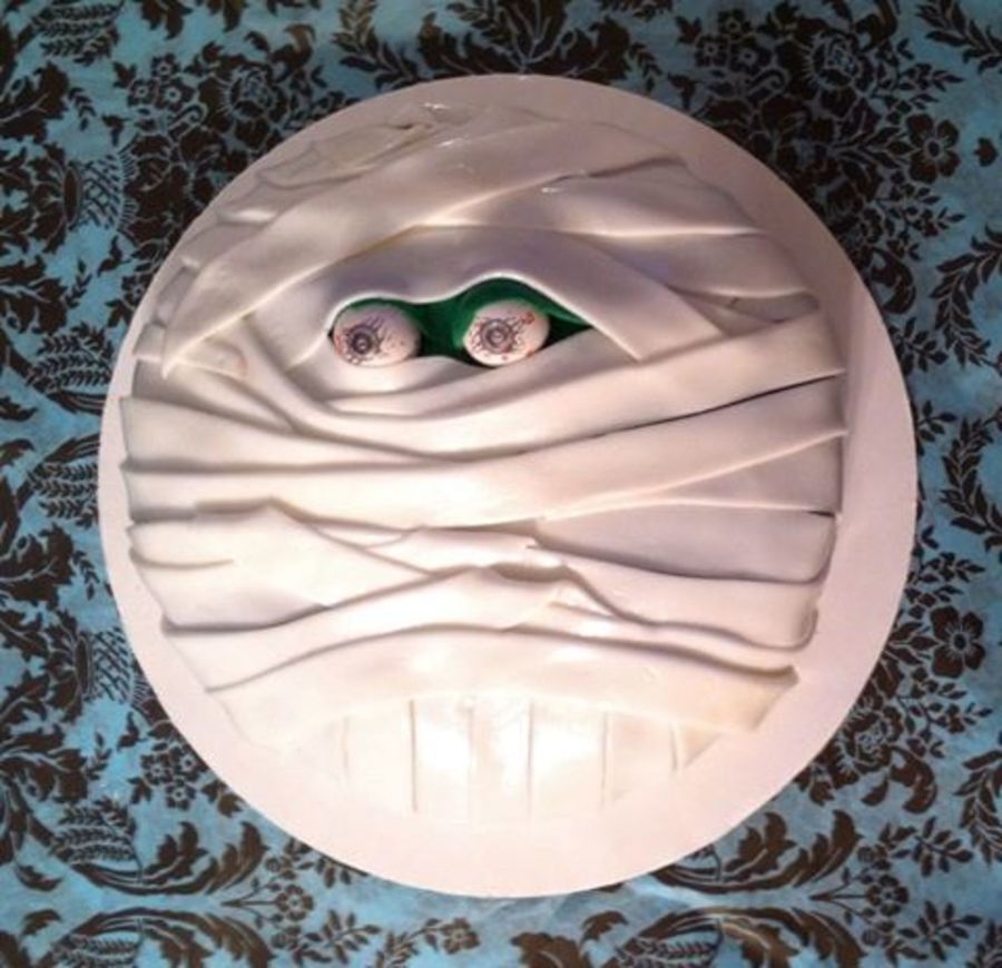 Mummy Cake - CakeCentral.com