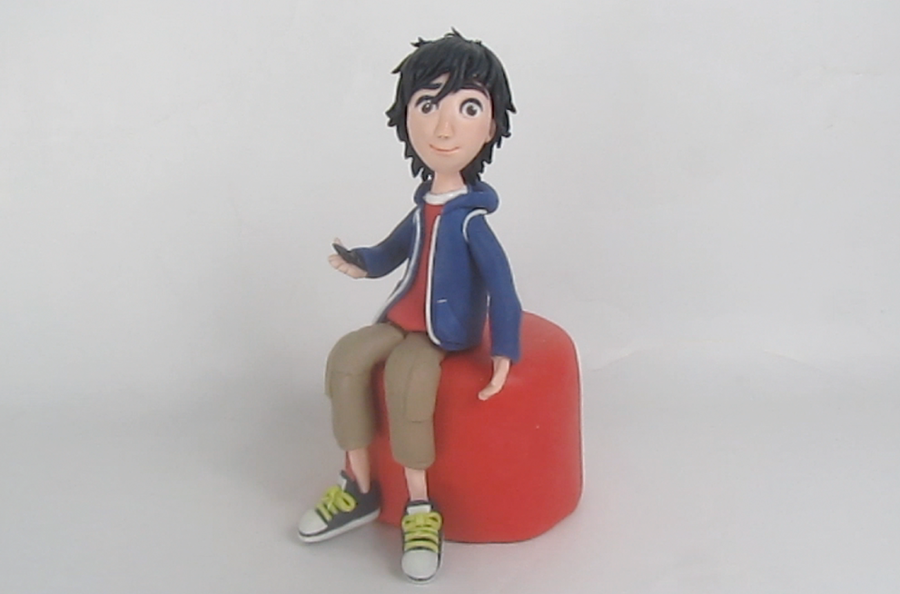 Hiro From Big Hiro 6 Out Of Fondant - CakeCentral.com