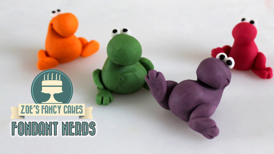 Fondant Wonka Nerds Cake Topper Models - CakeCentral.com