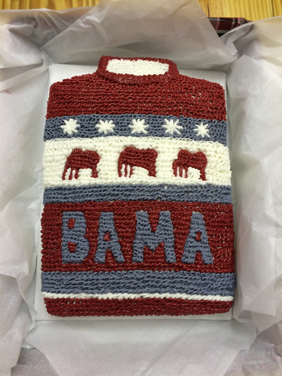 Ugly Sweater Birthday Cake CakeCentral