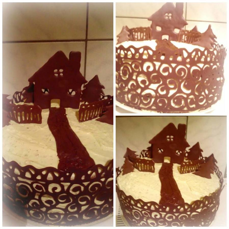 Winter House - CakeCentral.com