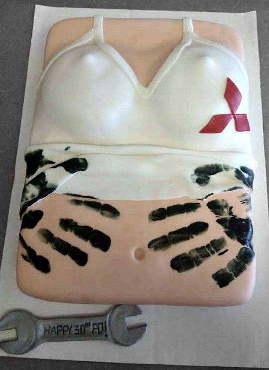 Grease Hands Cake - CakeCentral.com