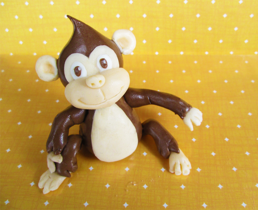 Monkey Out Of Fondant - CakeCentral.com