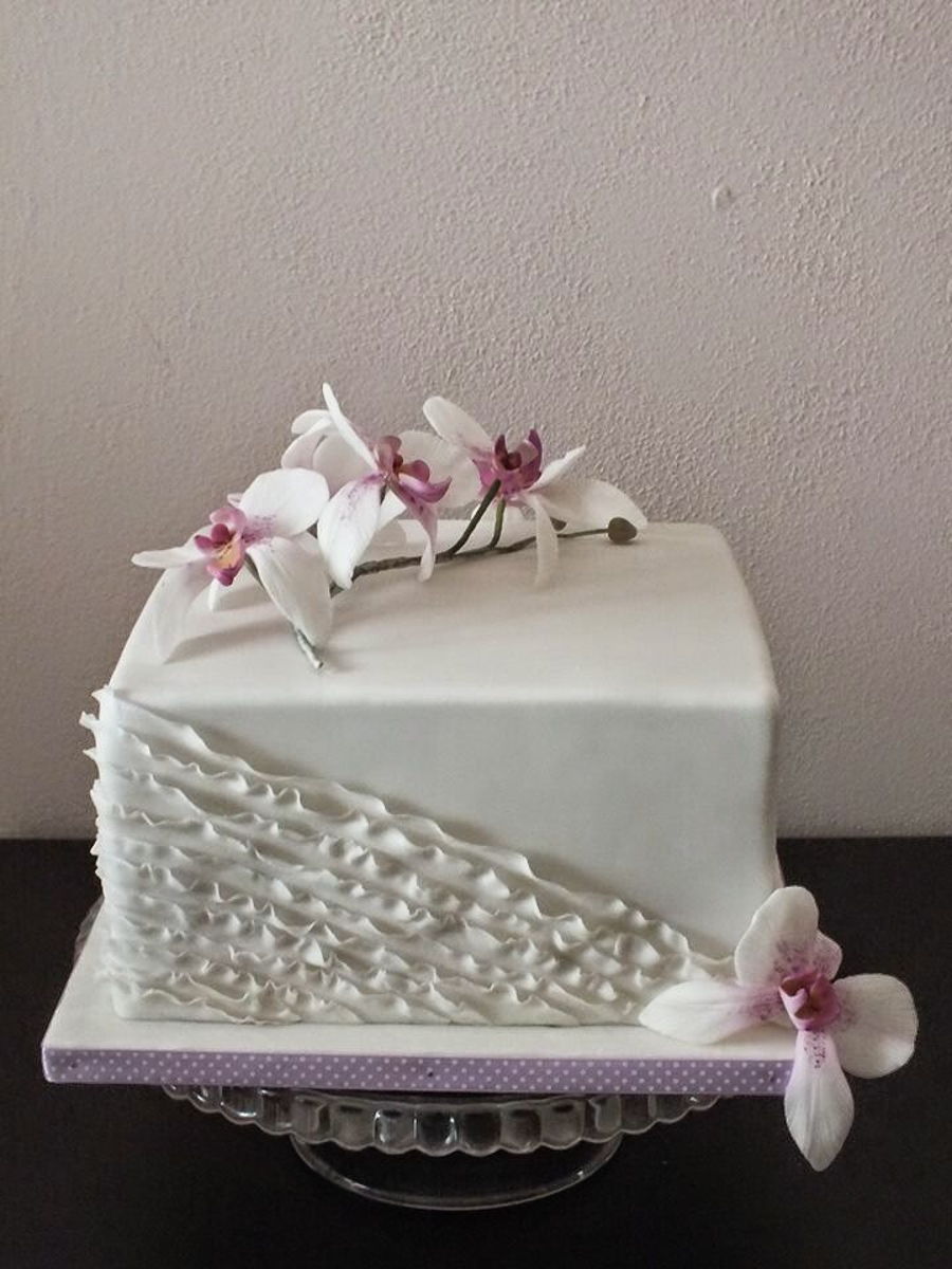 Orchid Cake - CakeCentral.com