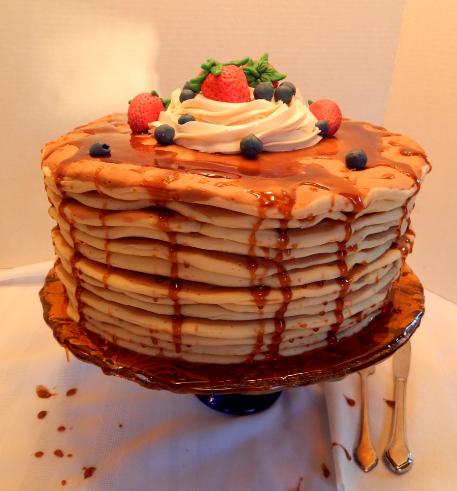 Pancake Cake - CakeCentral.com