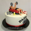 Gym Bodybuilding Cake - CakeCentral.com