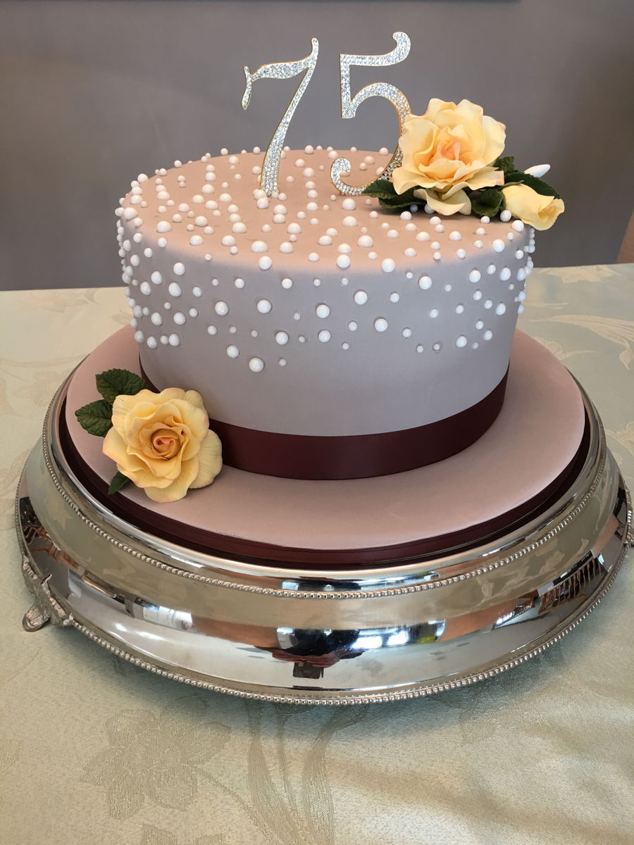 75Th Birthday Cake CakeCentral