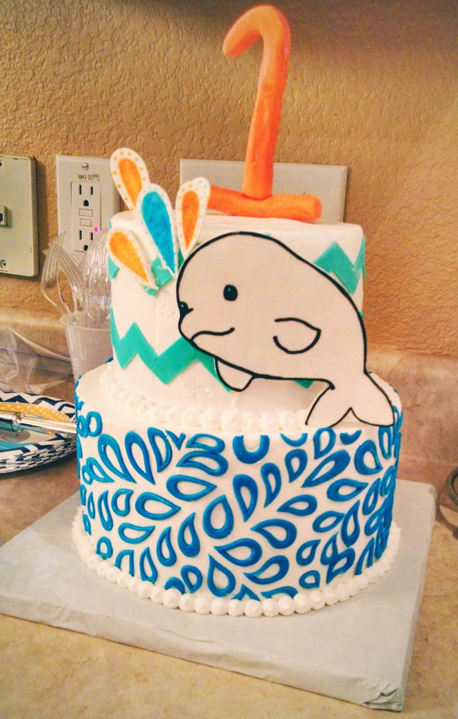 Beluga Whale - CakeCentral.com