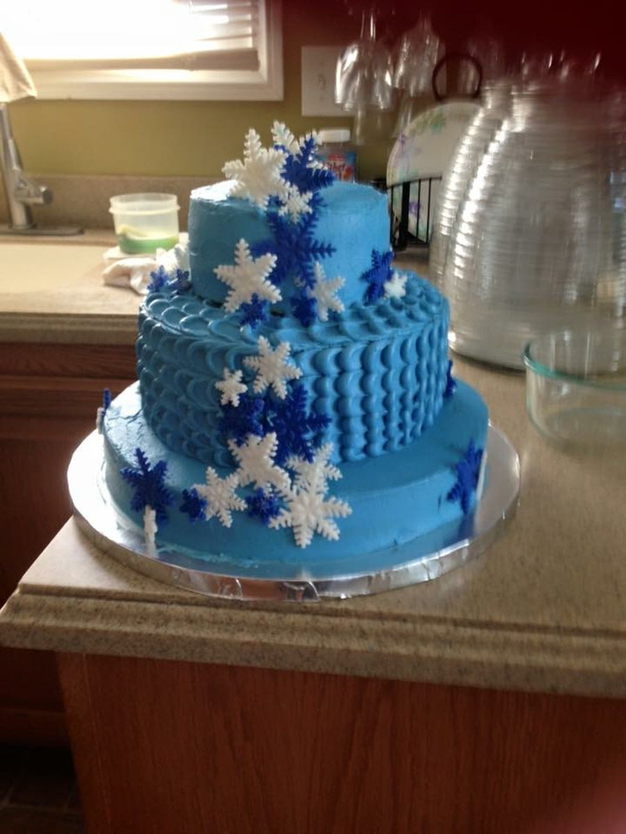 Snow Flake - CakeCentral.com