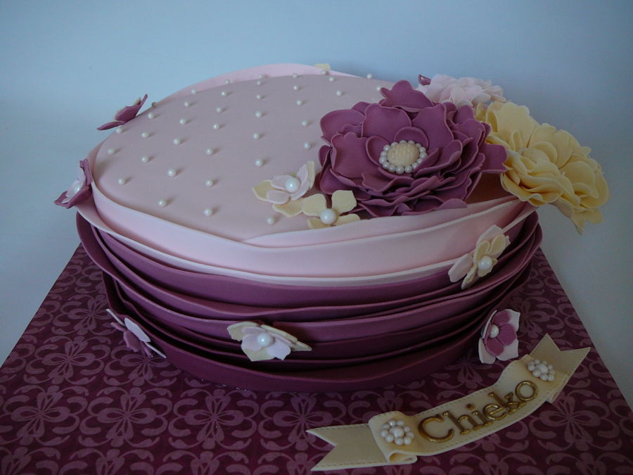 Purple Ombre - CakeCentral.com