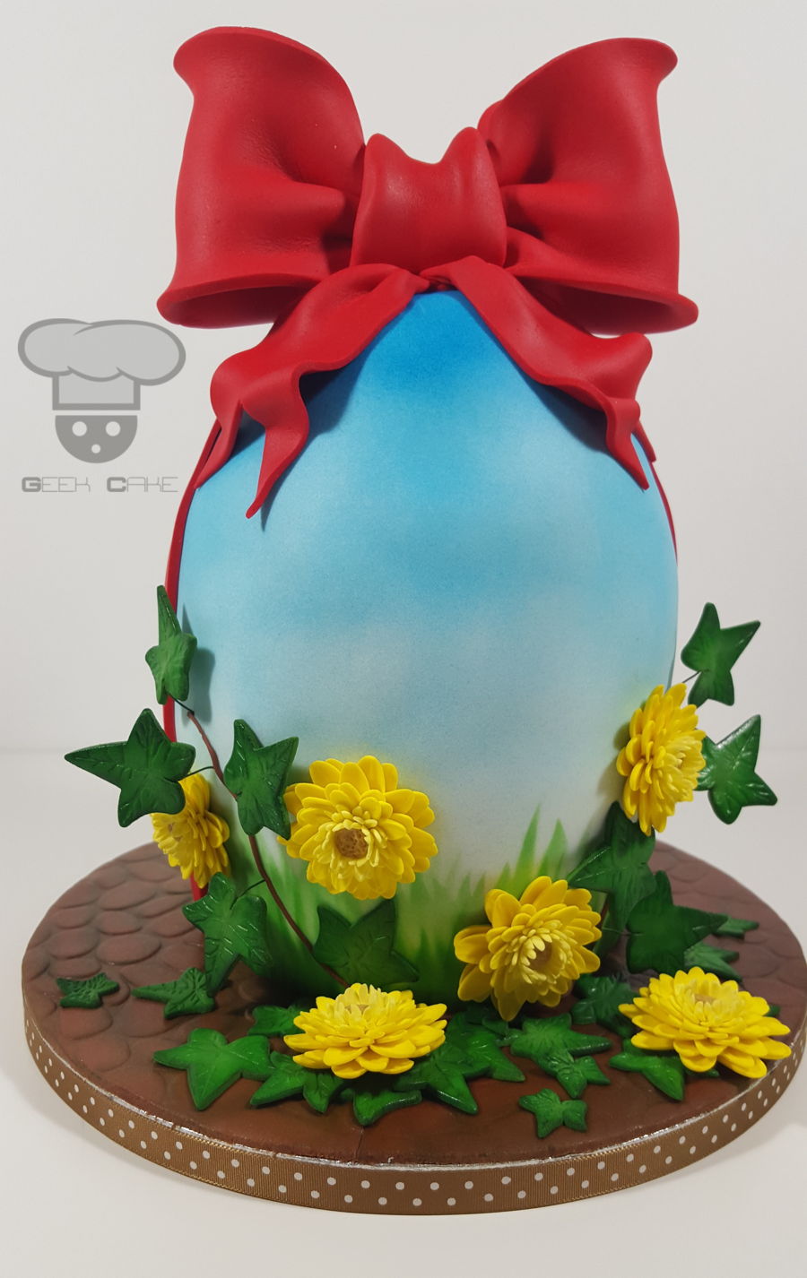 Egg Cake Tutorial - CakeCentral.com