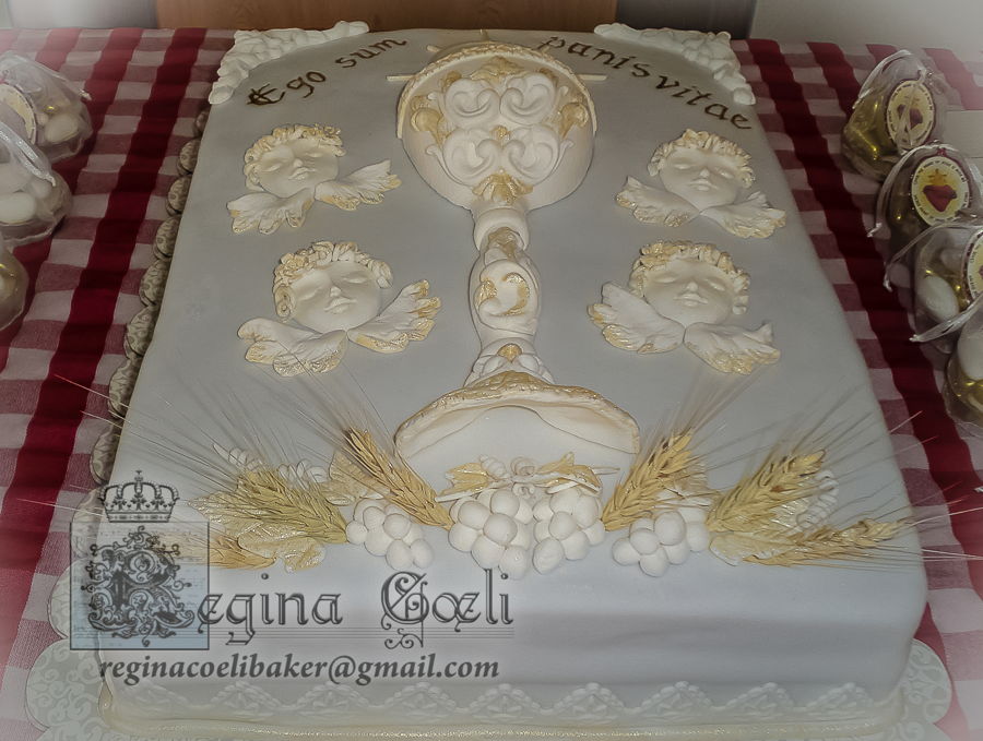 First Communion Cake - CakeCentral.com